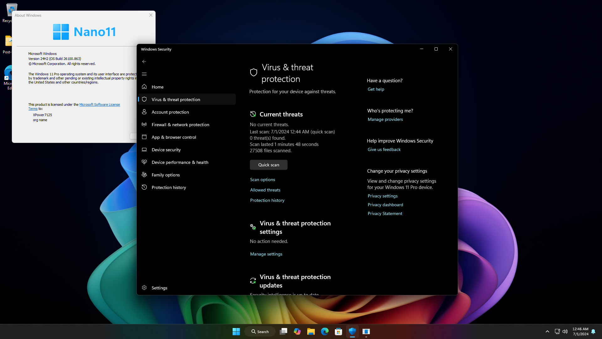 Nano11 | 精简版操作系统